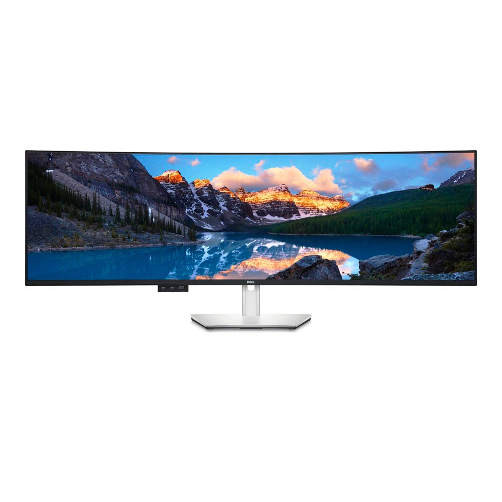 DELL UltraSharp U4924DW 5K Monitor 125 0 cm 49 0 Zoll silber office discount
